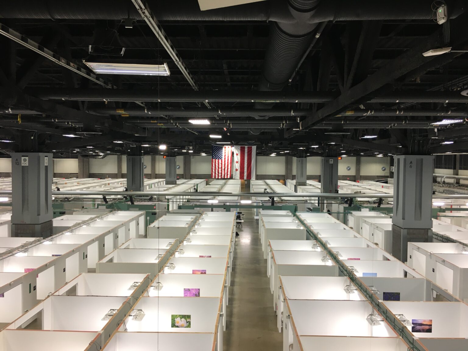 Lighting and rigging for Washington Convention Center