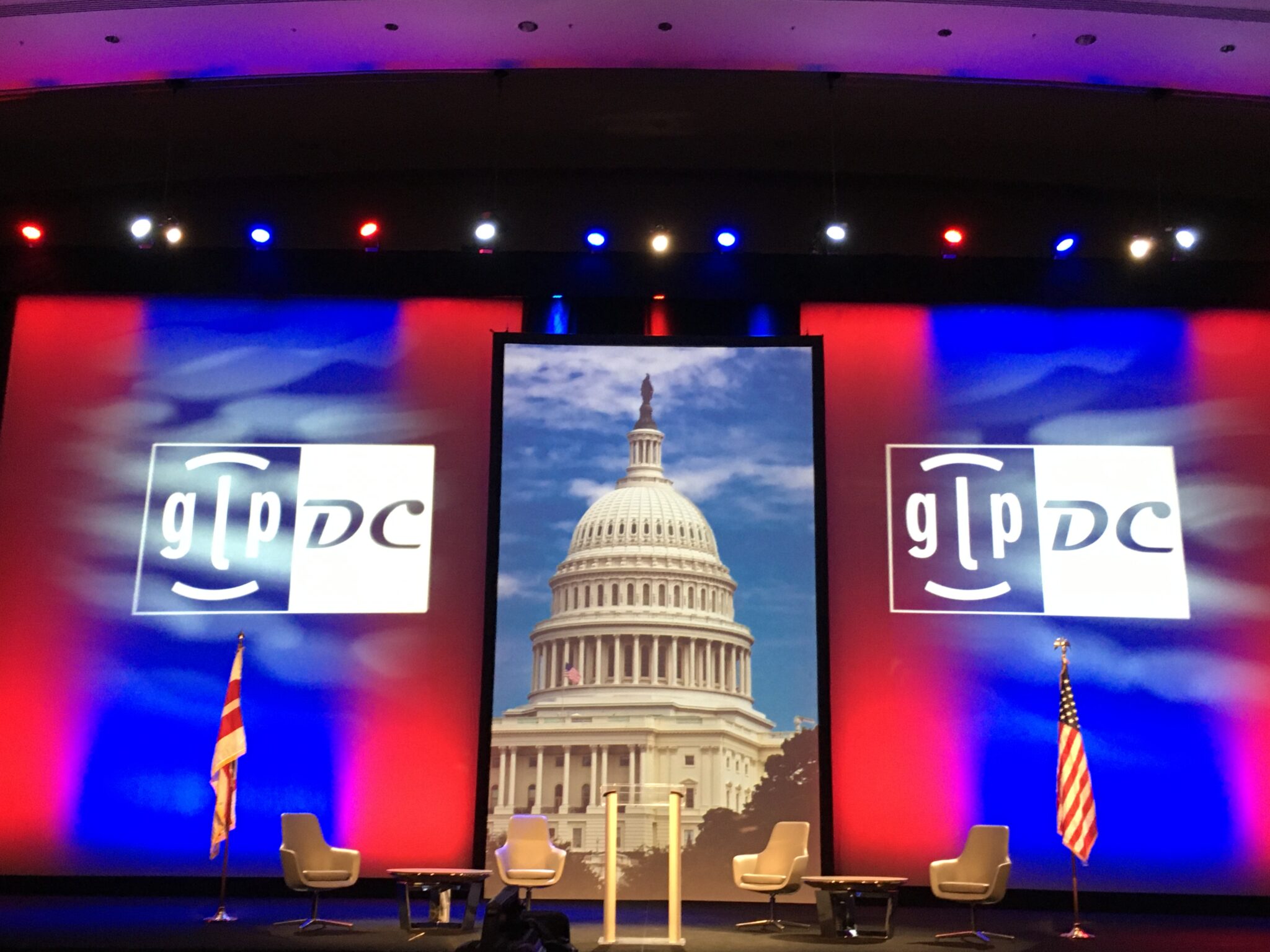 Lighting and rigging for Washington Convention Center